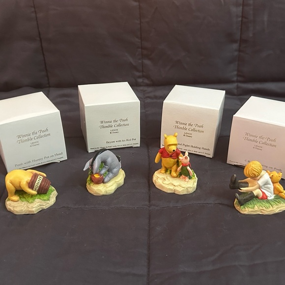 Lenox | Holiday | Lenox Disney Winnie The Pooh Thimble Collection ...